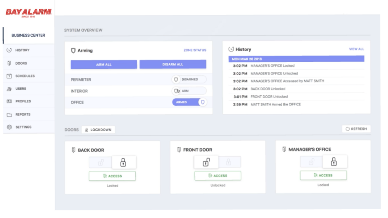 An Overview of Virtual Keypad for Business Security Systems - Bay Alarm